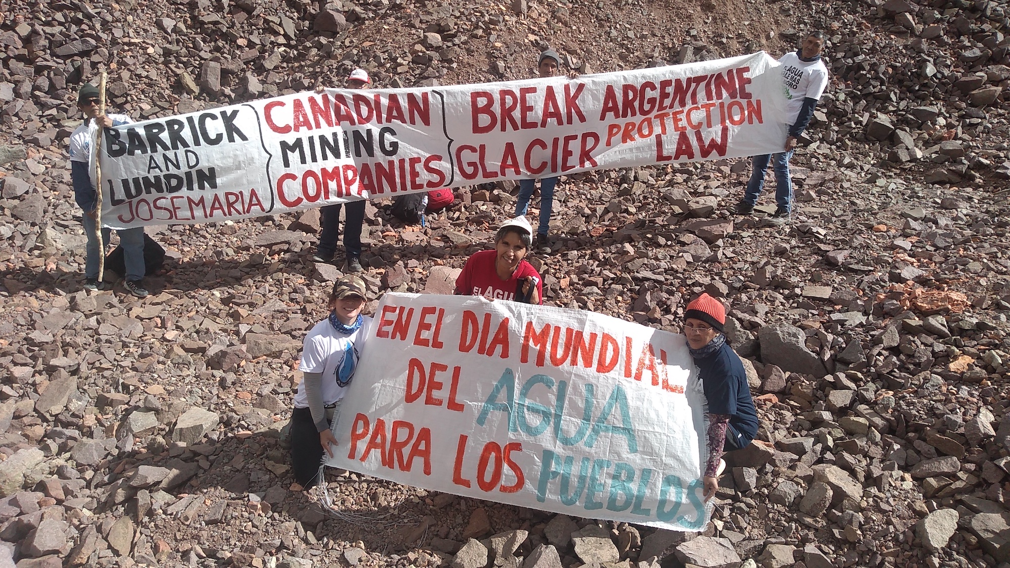 Shutdown Barrick Gold's Veladero Mine